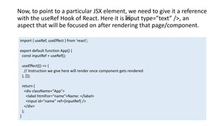 Ways to Set Focus on an Input Field After Rendering in React.pptx
