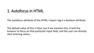 Ways to Set Focus on an Input Field After Rendering in React.pptx