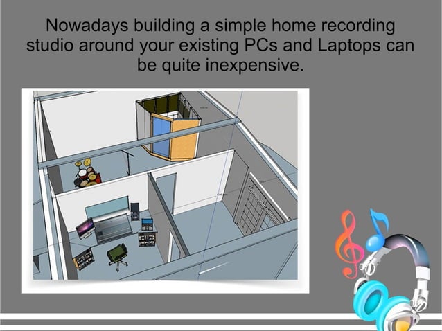Ways to Set up a Portable Recording Studio | PPT