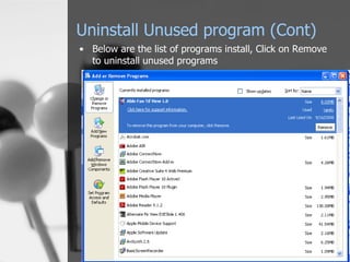Ways to speed up your computer | PPT | Antivirus Software | Computer Software and Applications