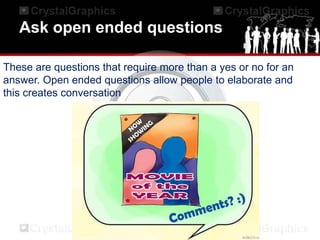 Ways to start a conversation | PPTX