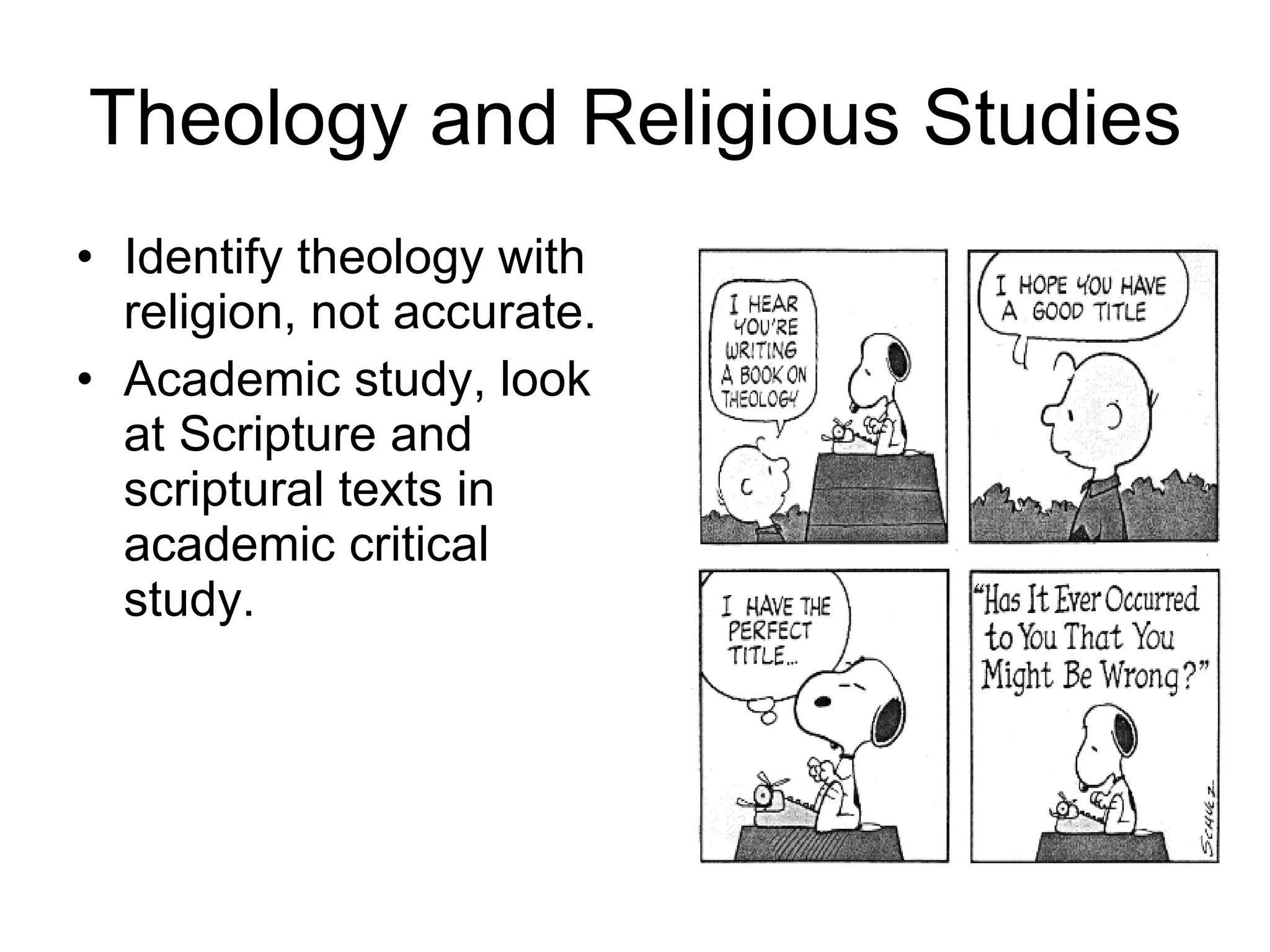 Ways To Study Religion | PPT