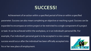 Ways to success! | PPT