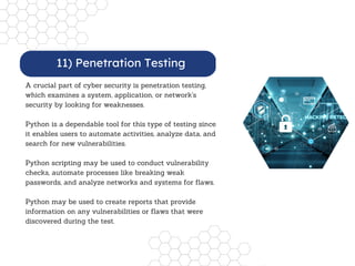 Ways You Can Use Python For Cybersecurity - AppsDevPro | PDF