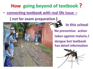 Going beyond textbook through integrated approach of learning teaching ...