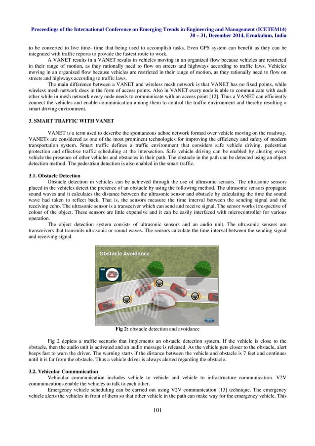 Way to green intelligent traffic control with vanet | PDF | Computer Networking | Computing
