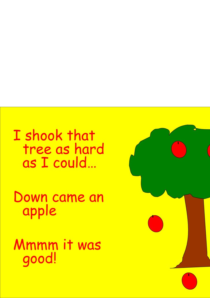 Preschool: Way Up High In The Apple Tree