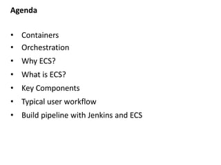 Introduction to Amazon EC2 Container Service and setting up build ...