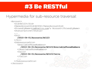 7 Principles of API Design - Waza | PPT