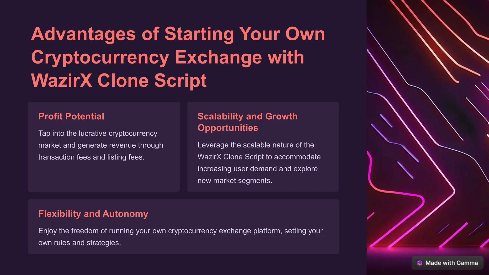 Wazirx Clone Script | PPT