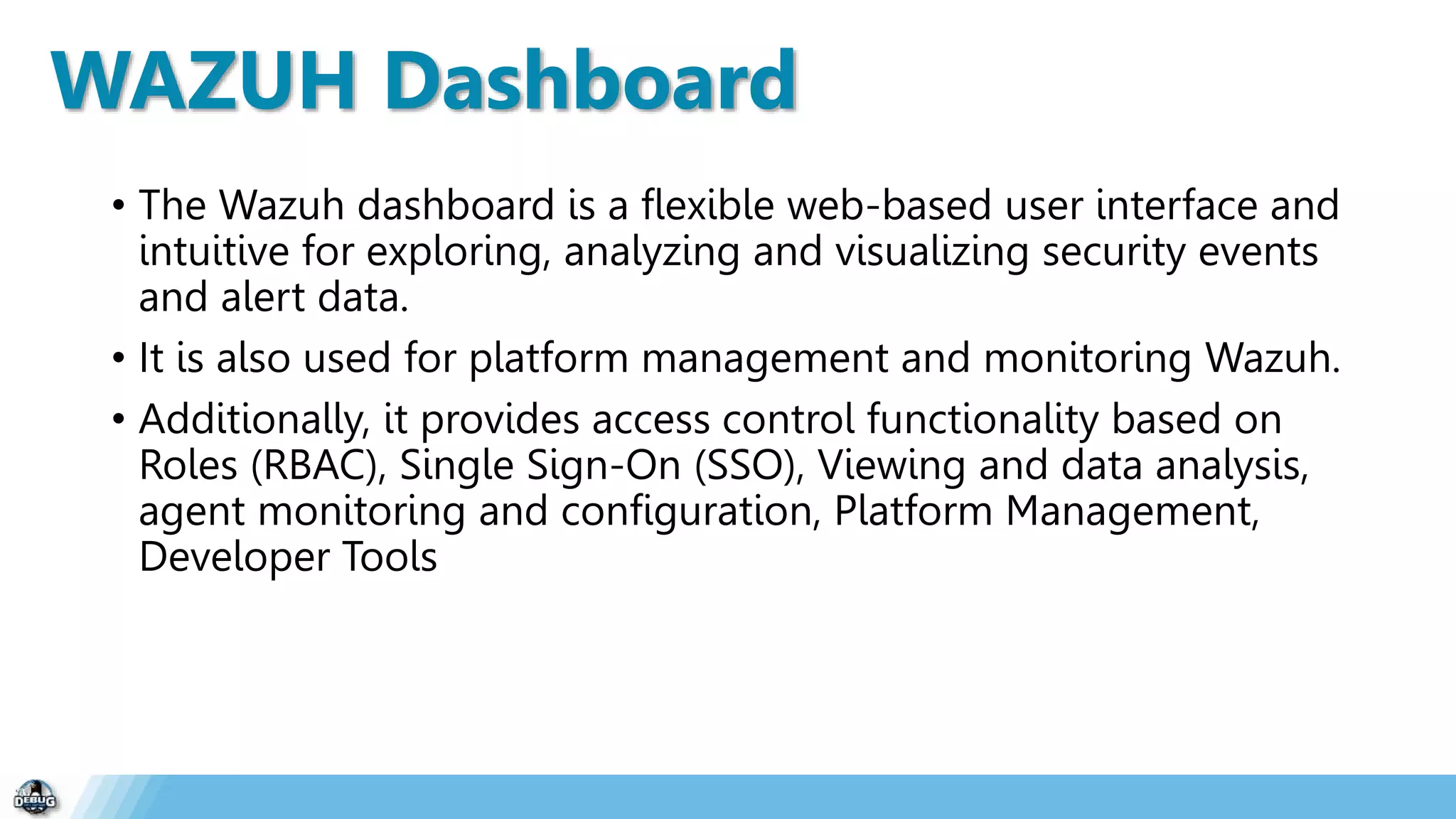 Wazuh Security Platform | PPTX