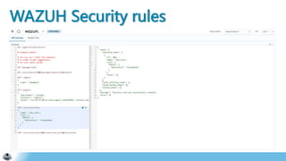 Wazuh Security Platform | PPTX
