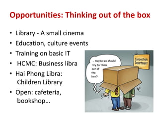 Library SWOT analysis - Case: Thai Nguyen University Learning Resource ...