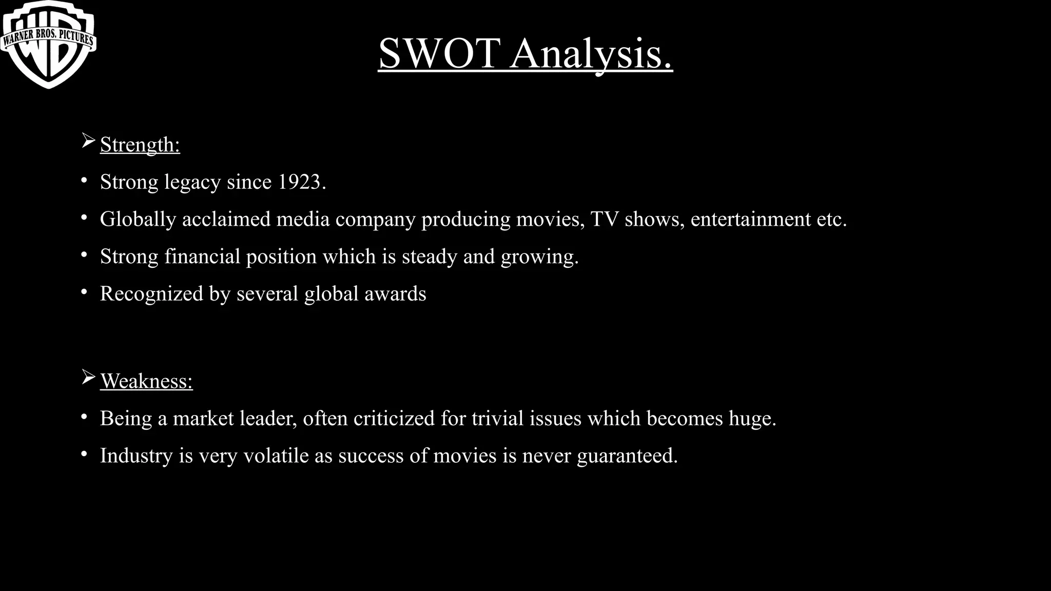 Warner Brothers company pvt ltd ppt.pptx