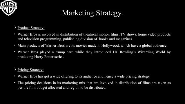 Warner Brothers company pvt ltd ppt.pptx