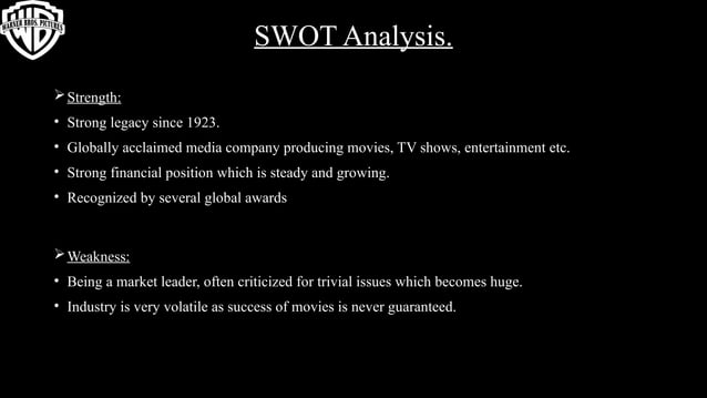 Warner Brothers company pvt ltd ppt.pptx