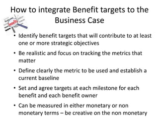 A Business Analyst Approach -Developing A Business Case That Delivers ...