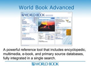 Worldbook Advanced 8-12 | PPT
