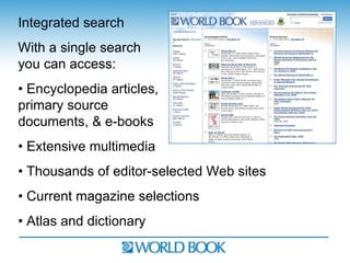 Worldbook Advanced 8-12 | PPT