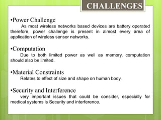 Wireless Body Area Network | PPTX