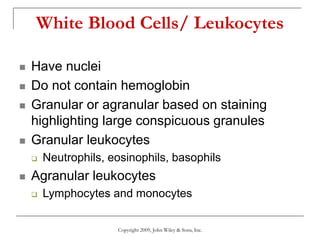 Anatomy and Physiology of WBC, Structure | PPT
