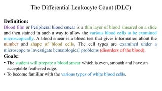 Differential leukocyte count for DMLT .pptx