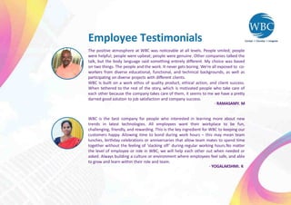 Wbc profile-Software Business Company | WBC Software Lab | Karaikudi | PDF