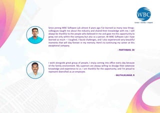 Wbc profile-Software Business Company | WBC Software Lab | Karaikudi | PDF