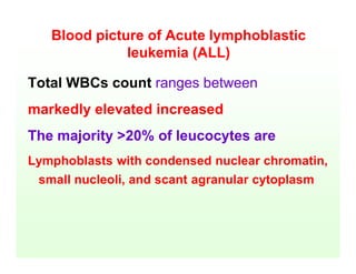 Wbc disoders practical | PDF