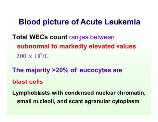 Wbc disoders practical | PDF