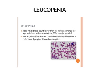 WBC DISORDERS.pptx by Dr Priyanka Gupta, MD Pathology | PPTX