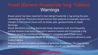 Finast (Generic Finasteride 5mg Tablets) | PDF