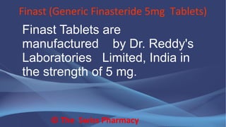 Finast (Generic Finasteride 5mg Tablets) | PDF