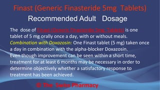 Finast (Generic Finasteride 5mg Tablets) | PDF