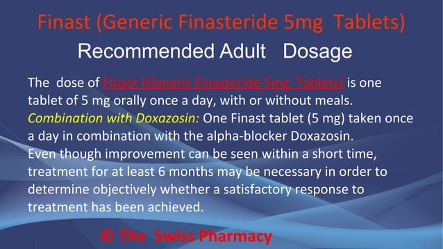 Finast (Generic Finasteride 5mg Tablets) | PDF | Skin Care | Beauty