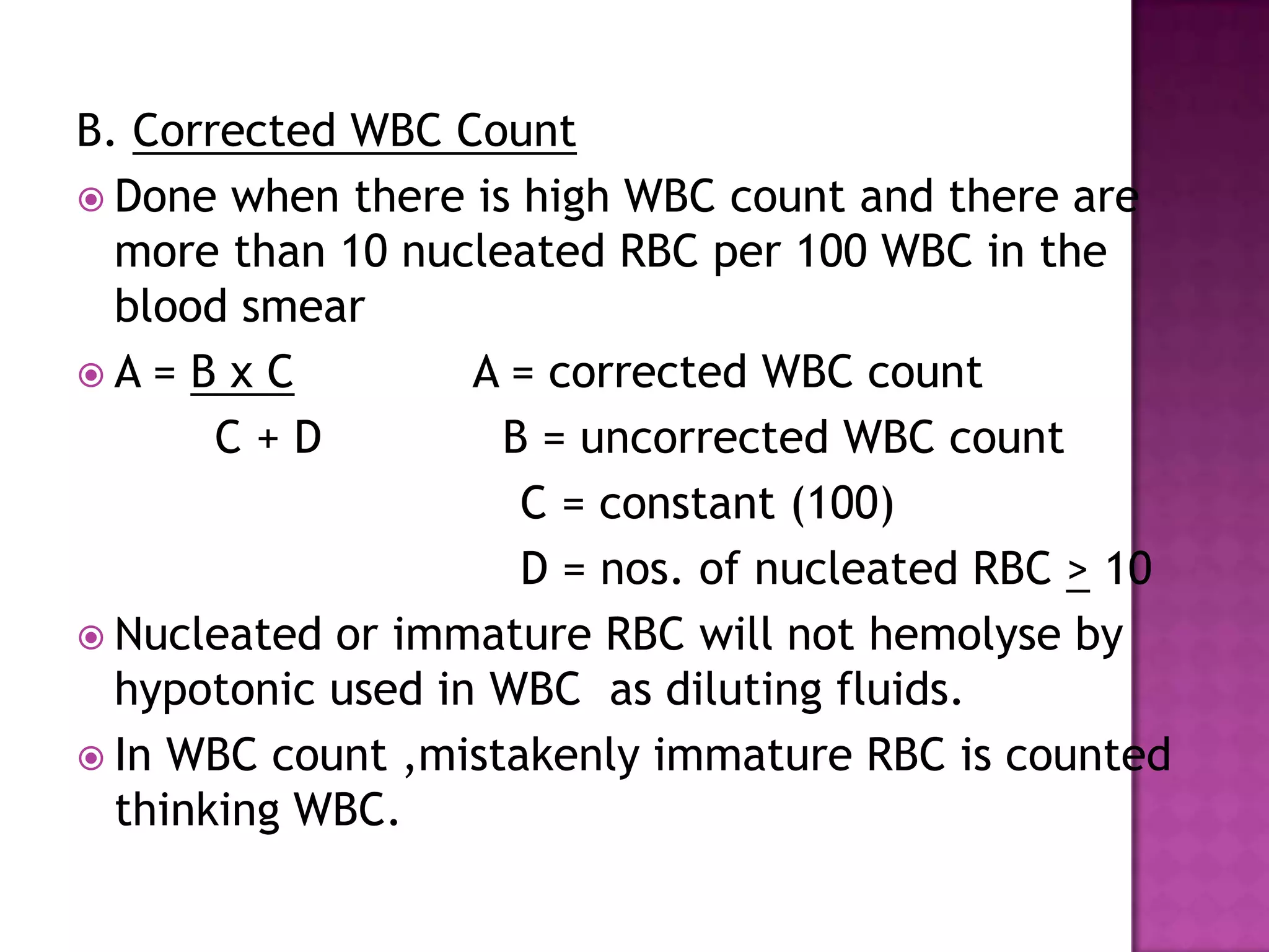 Wbc method | PPTX