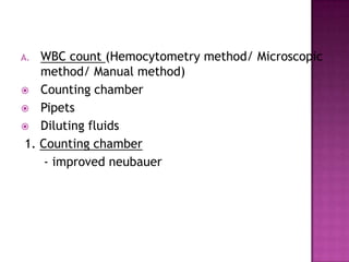 Wbc method | PPTX