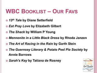 Reaching Forward: Walking Book Club | PPTX