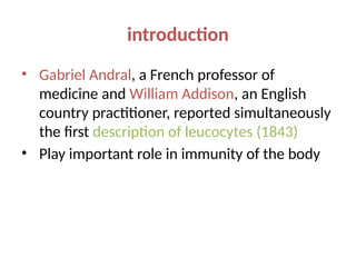 WBCS white blood cells wbc wbcs blood cells | PPT