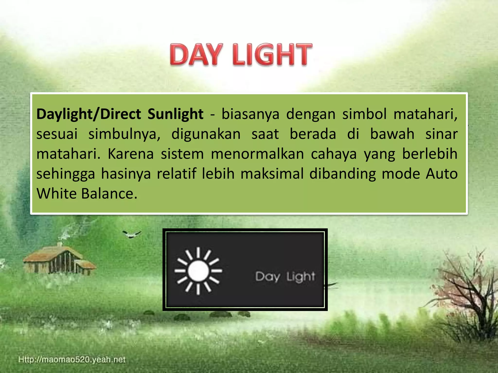 Wb daylight | PPTX