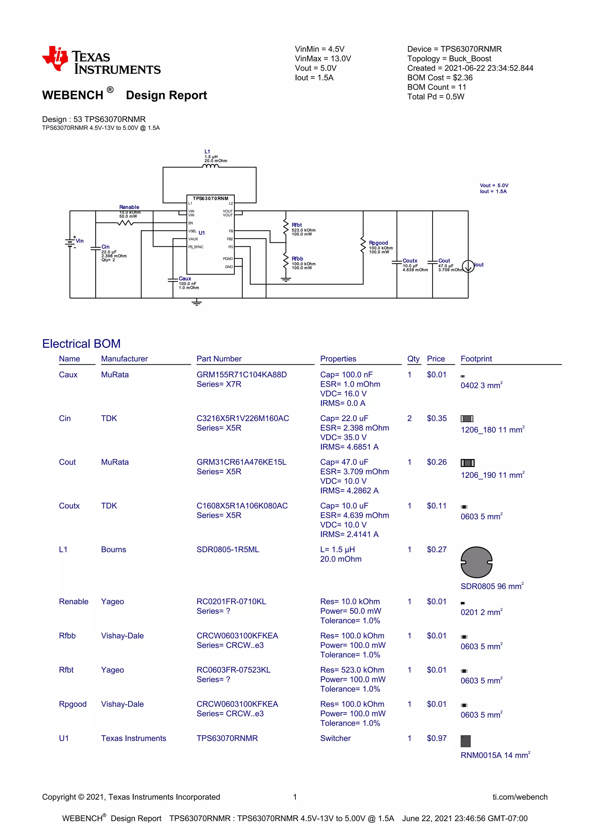 Circuit Design using TI | PDF