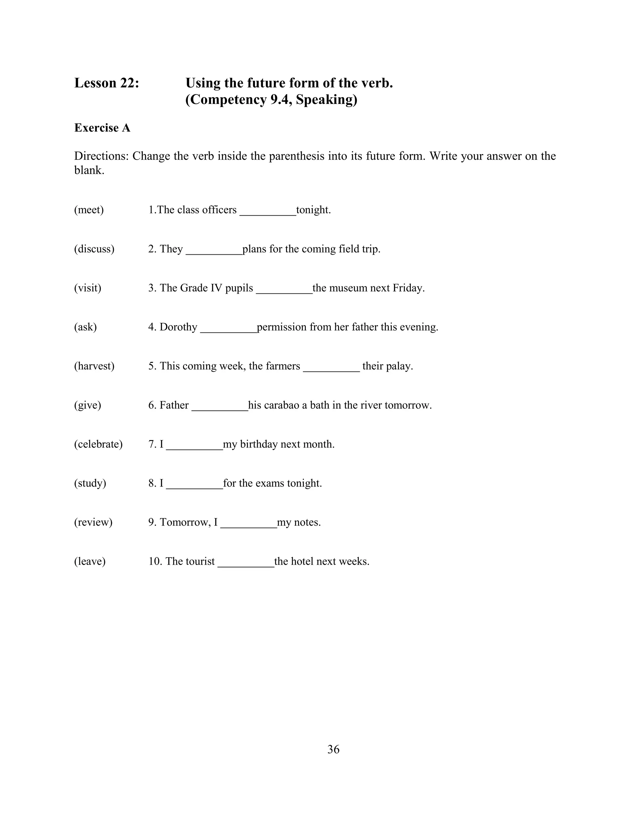 WORKBOOK ENGLISH GRADE 4 | PDF