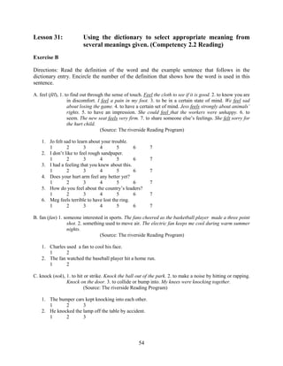 WORKBOOK ENGLISH GRADE 4 | PDF