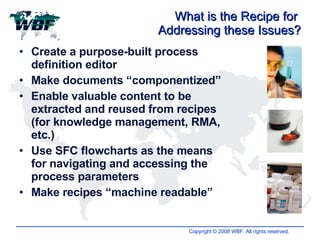 Process Definition Management using ISA-88 and BatchML | PPT
