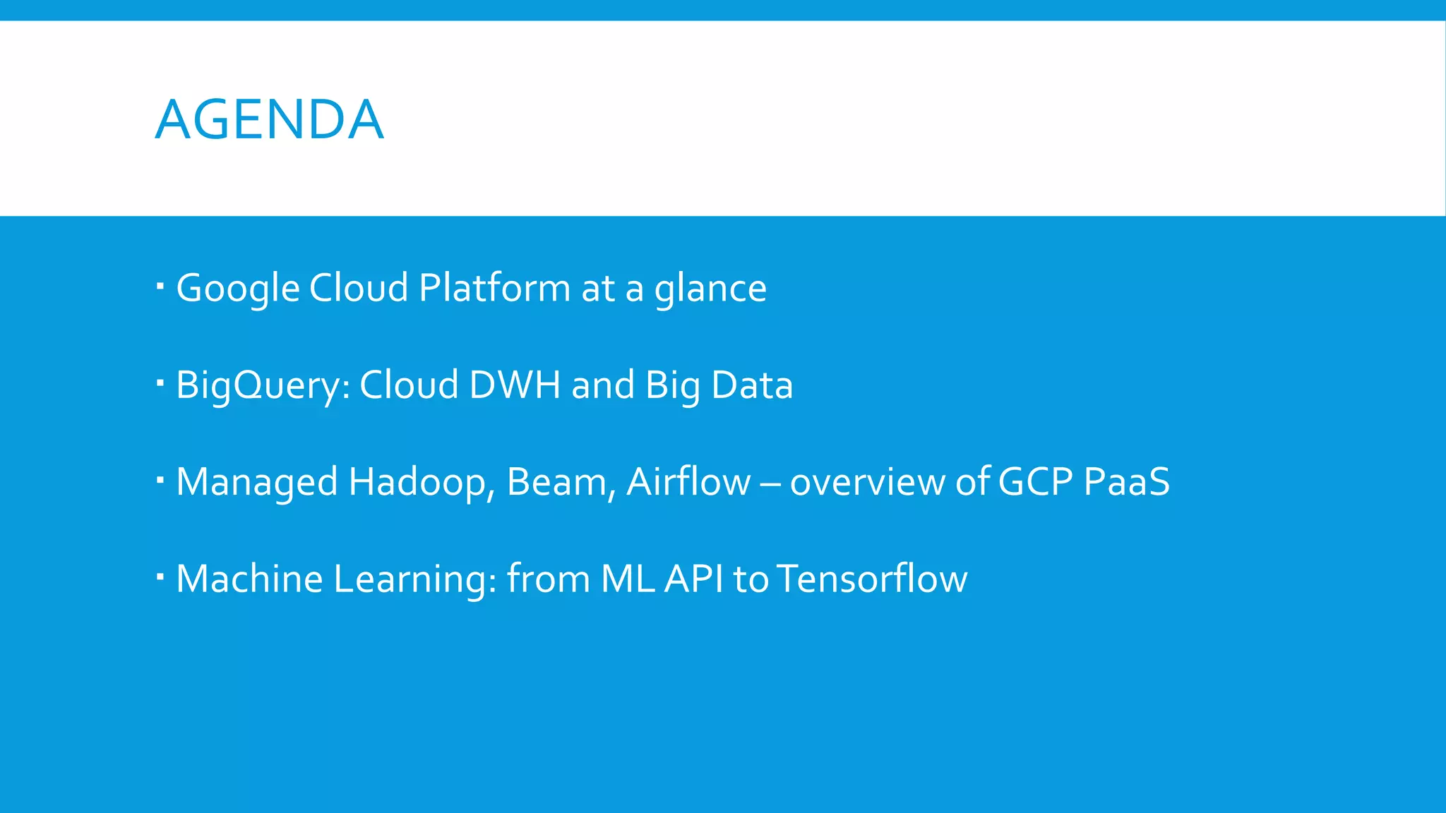 Big Data and ML on Google Cloud | PDF | Cloud Computing | Internet