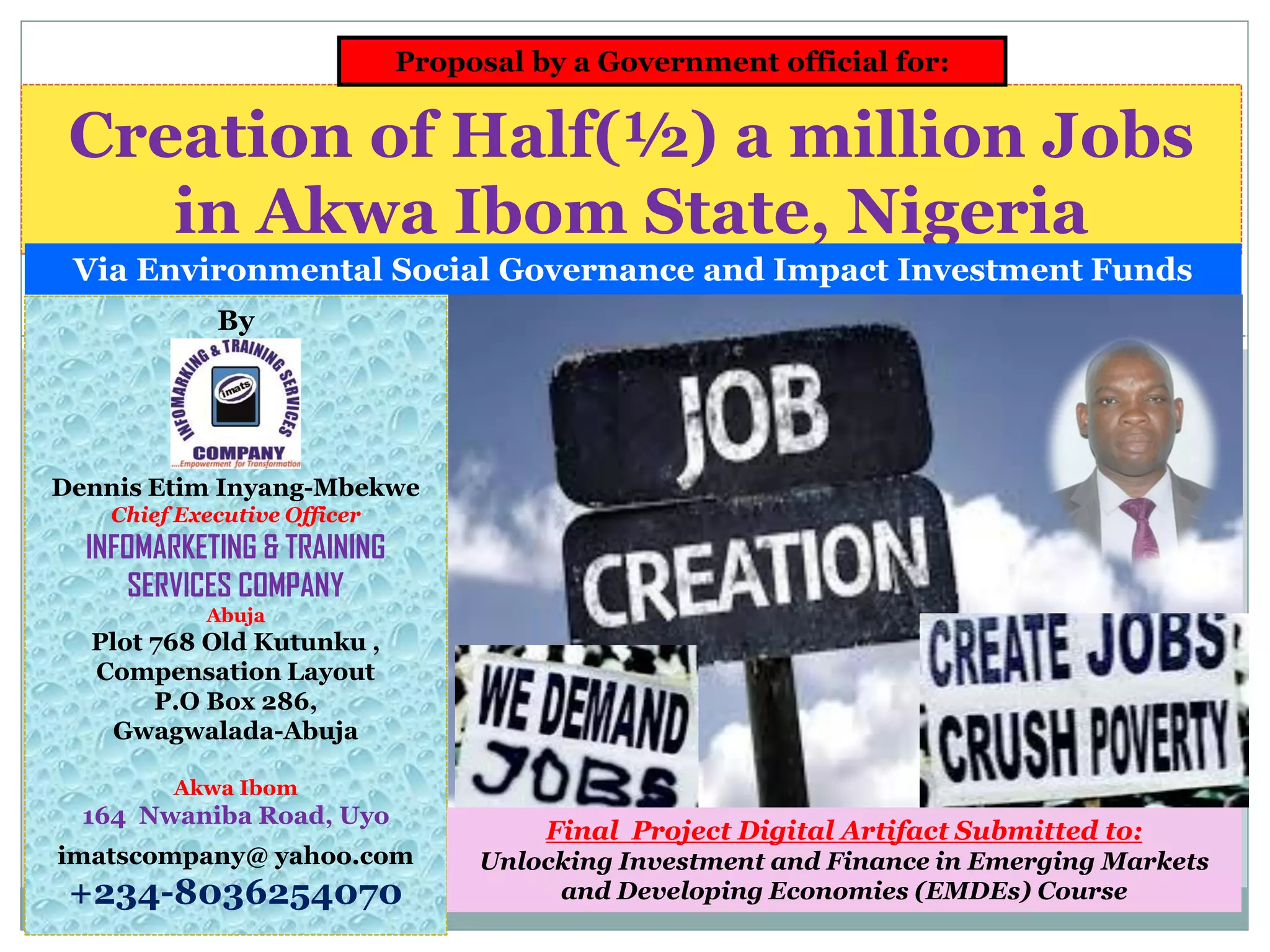 Wbg dennis etm inyang mbekwe dgtal atfat | PPT