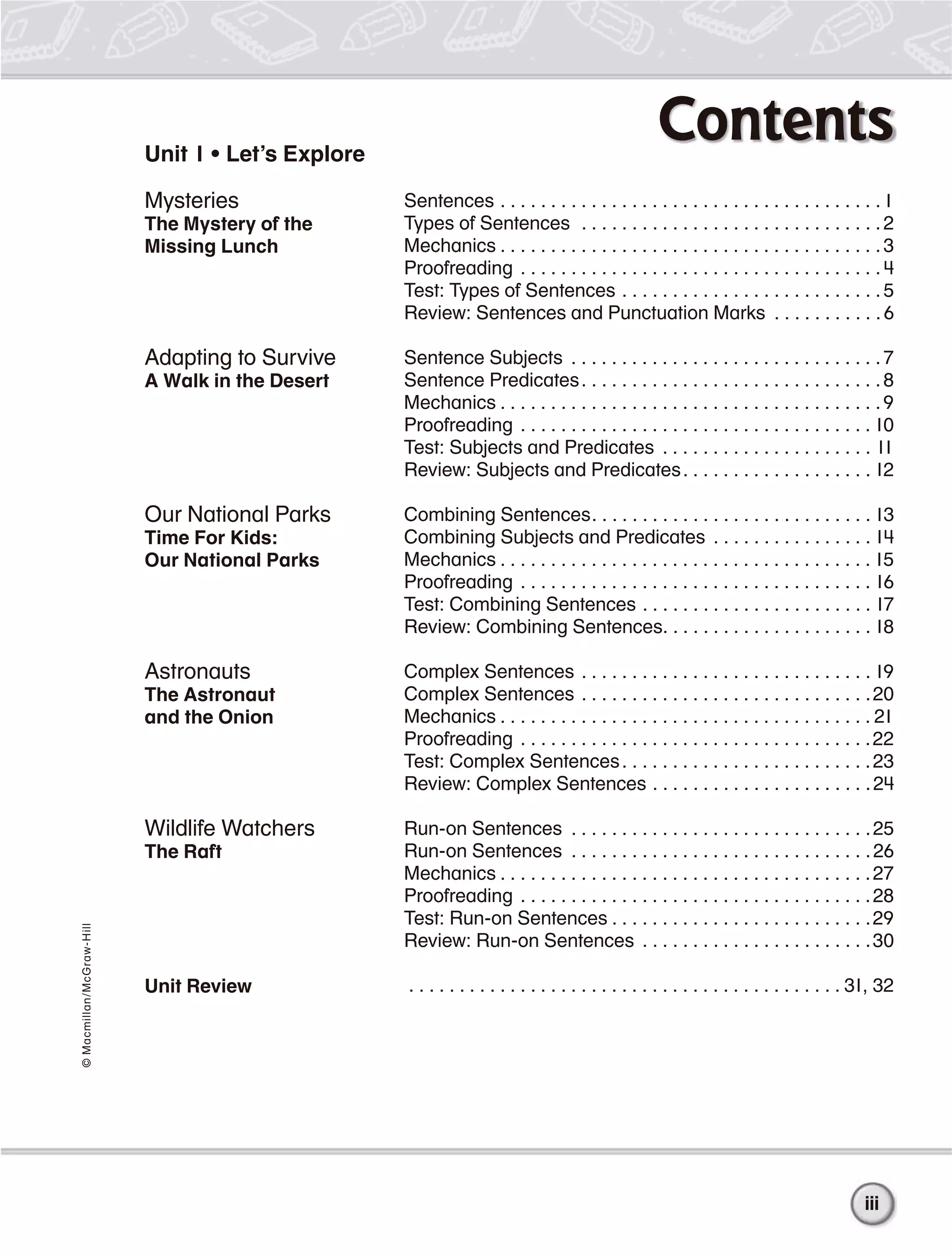 WORKBOOK ENGLISH GRADE 4 | PDF