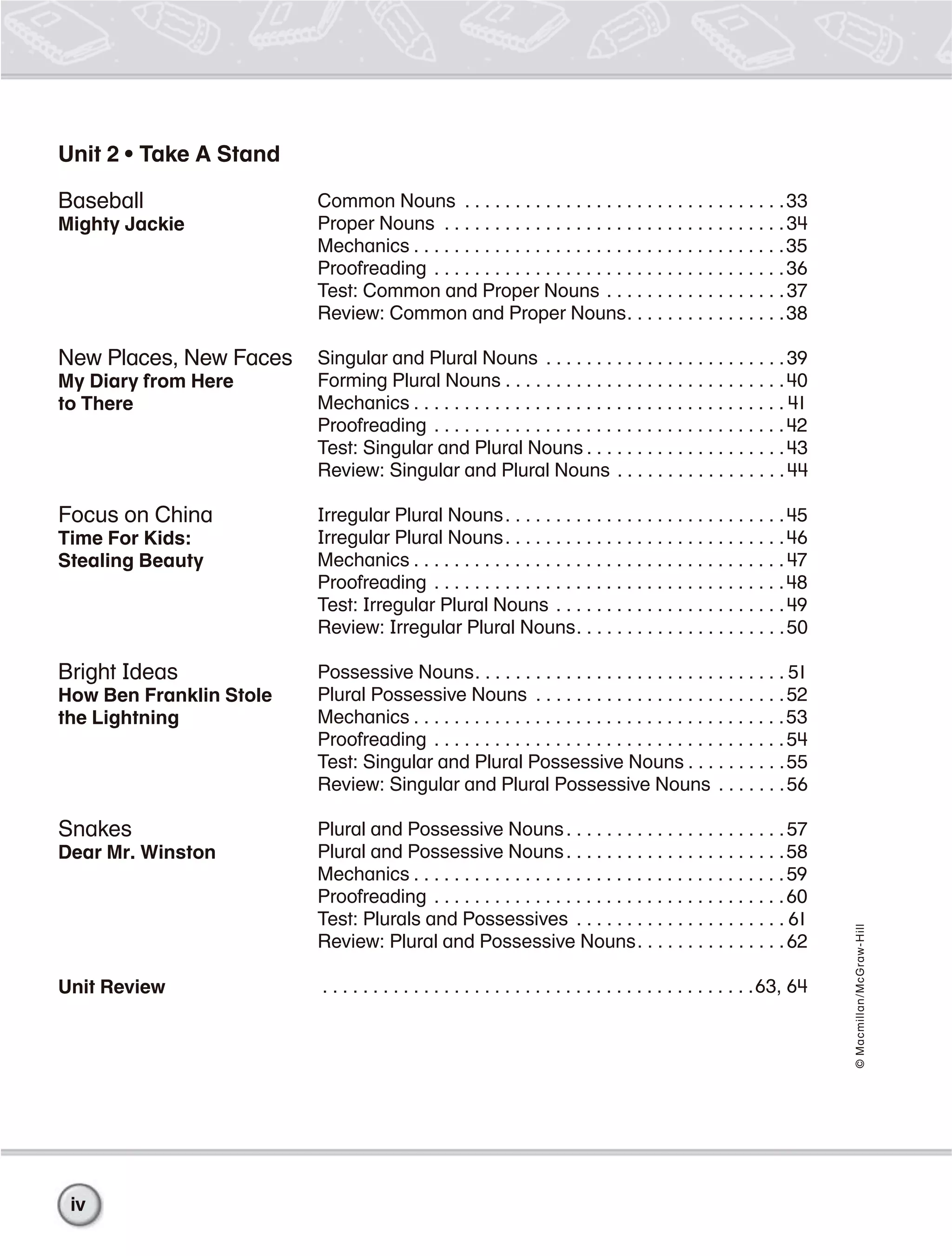 WORKBOOK ENGLISH GRADE 4 | PDF