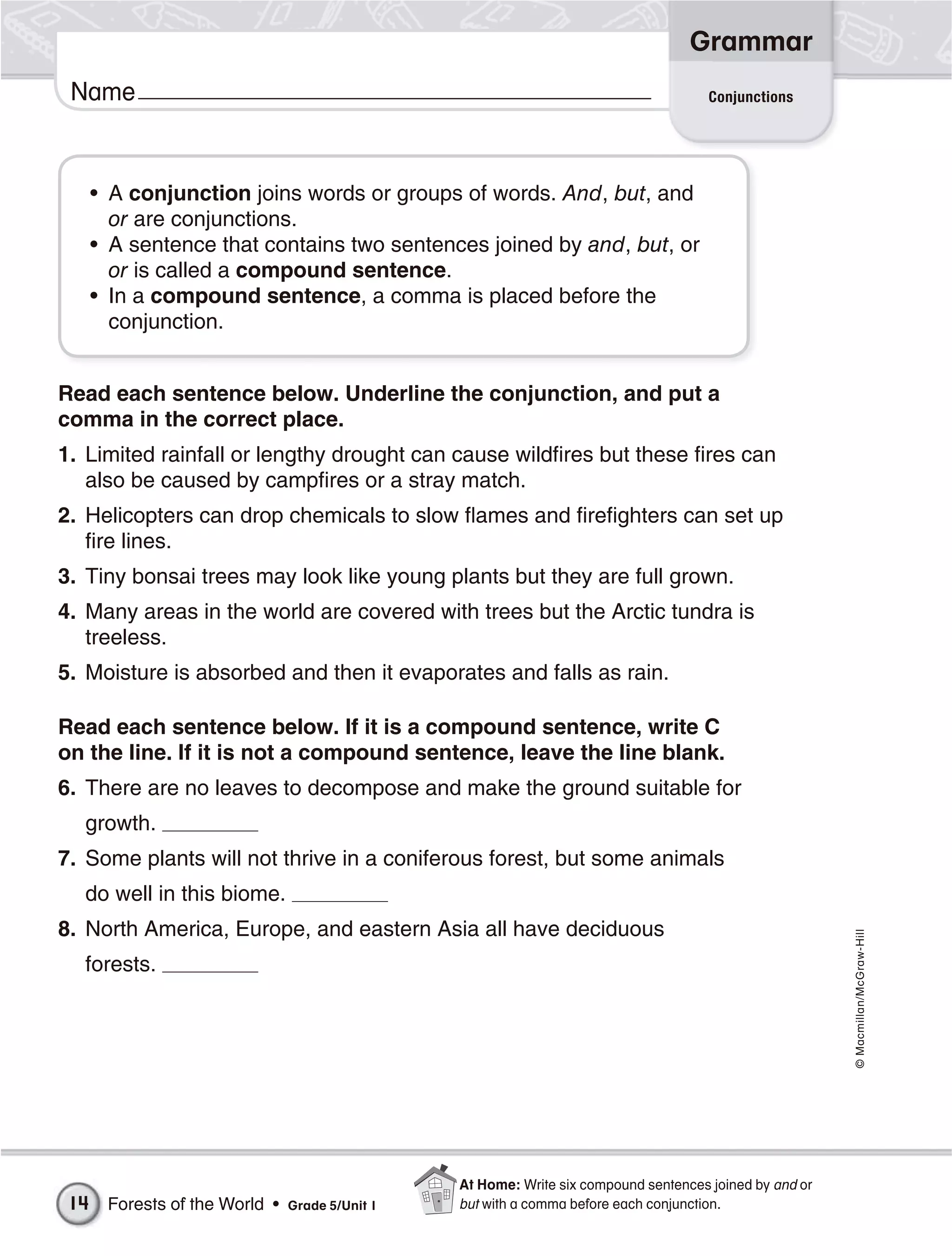 WORKBOOK ENGLISH GRADE 5 | PDF