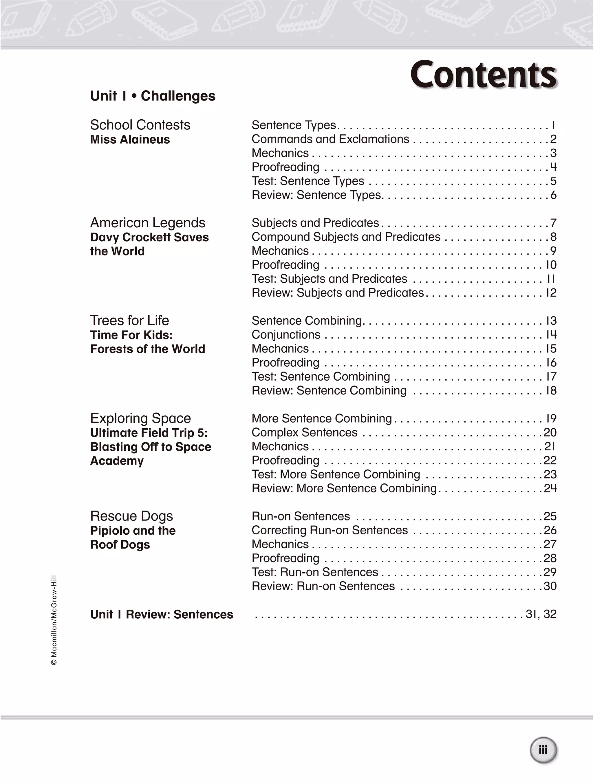 WORKBOOK ENGLISH GRADE 5 | PDF